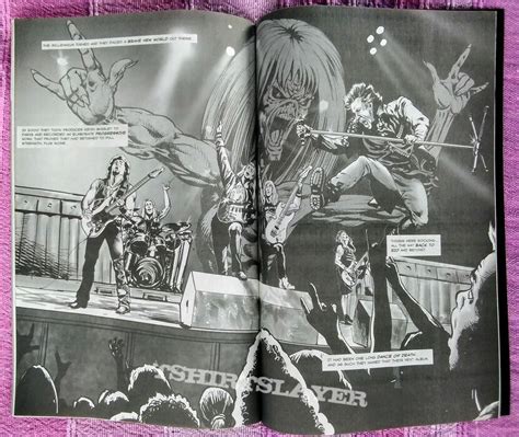 Iron Maiden Comic Book Tshirtslayer Tshirt And Battlejacket Gallery
