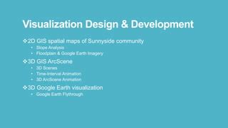 D Geovisualization Flood Hazard PPT
