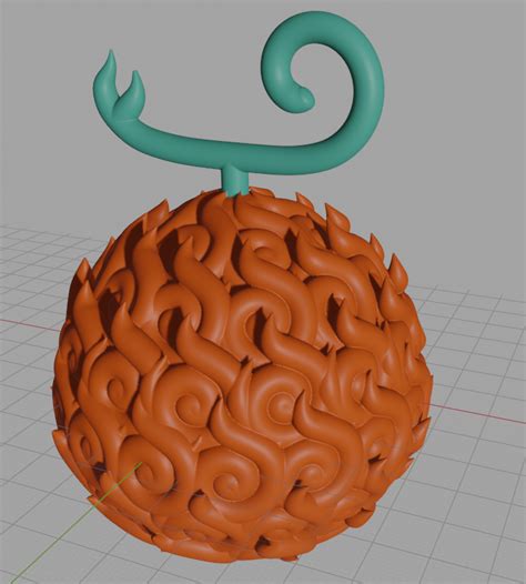 Stl File Mera Mera No Mi From One Piece 😈 ・3d Printing Model To