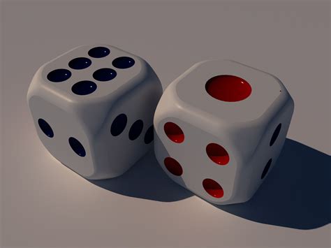 骰子 3d模型 5 Max Fbx 3ds Free3d