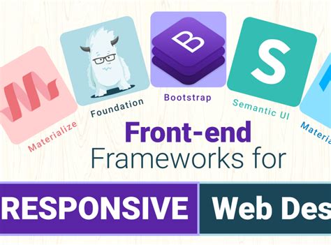 Top 19 Front End Frameworks For Responsive Web Design By Rgb Webtech On