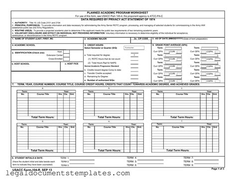 Fill Your 104 R Form Now ⇒