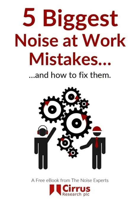 5 Biggest Noise At Work Mistakes And How To Fix Them Cirrus