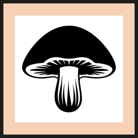 Premium Vector Porcini Mushroom Silhouette Vector Illustration
