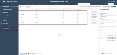 Automate The Extraction Of Order Details In Orders Management Application SAP Tutorials