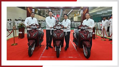 Honda Motorcycle Inaugurates New Assembly Line In Gujarat Plant