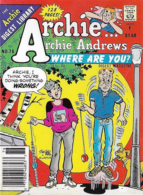 Archie Andrews Comics Digest Magazine 128 Pages 76 Pro Formance Cycle