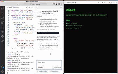 Melty：体验ai驱动的代码编辑器 ，让每一次对话都成为git提交 Sharenet