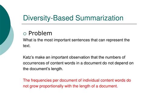 ppt a new approach to unsupervised text summarization powerpoint