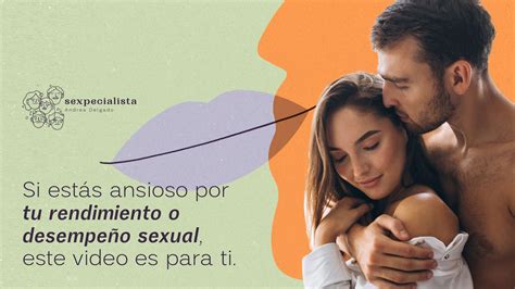Rendimiento o desempeño sexual Sexpecialista