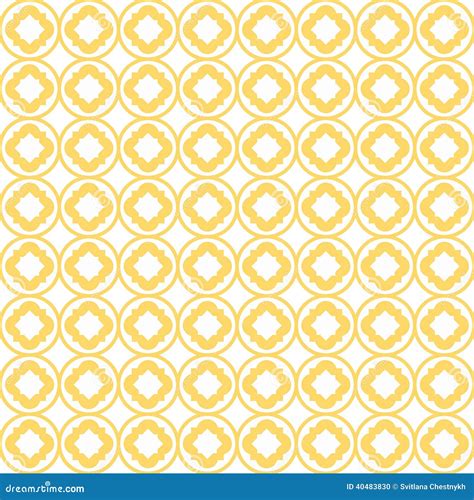 Quatrefoil Lattice Pattern Stock Vector Illustration Of Arabic 40483830