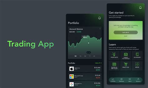 Trading App For Newbie Investors Figma