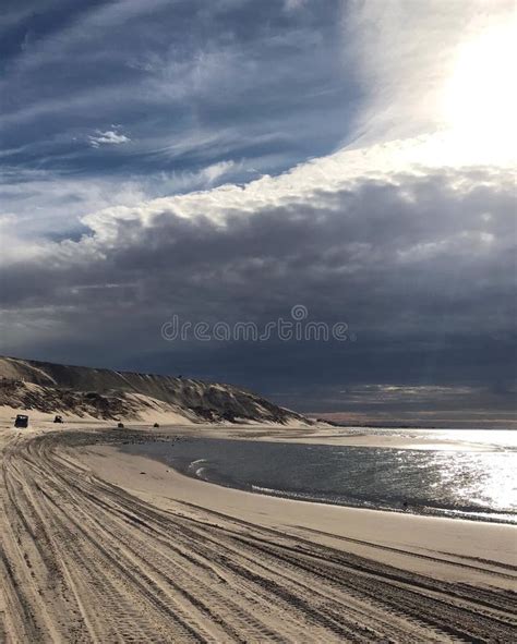 Storm Cloud Brewing Shores Of Sea Of Cortez El Golfo De Santa Clara