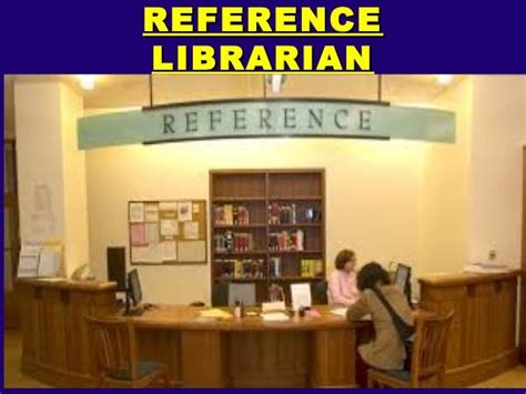 Reference Services In Libraries