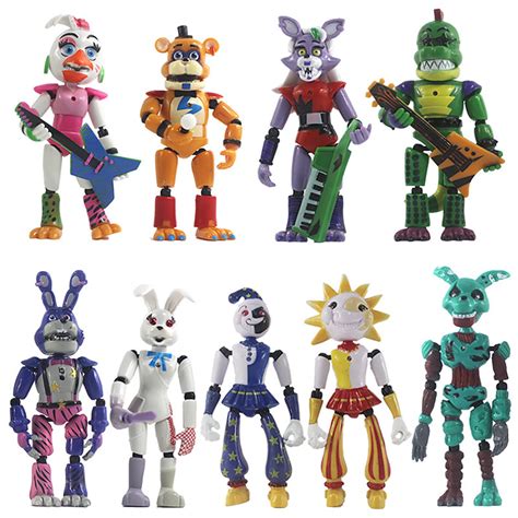 Buy Five Night At Freddy Figuresfnaf Action Figure Setfreddys Security Breach Action Figure