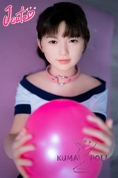J Cute 133cm バスト平 Agd07 唯（ゆい）ヘッド ピンクボール 植毛タイプ ラブドール Ll団 可愛い フルシリコン製 リアルドール