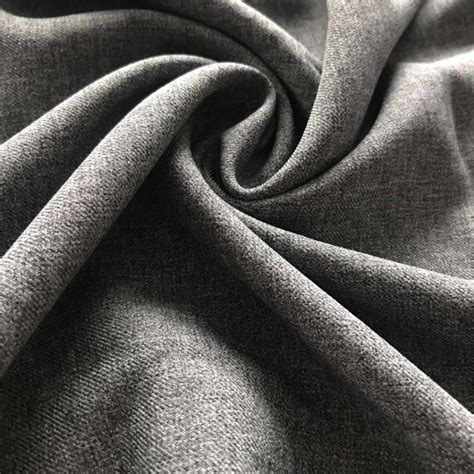 涤纶双色纬弹2 2斜纹华达呢裤子制服工装防水面料