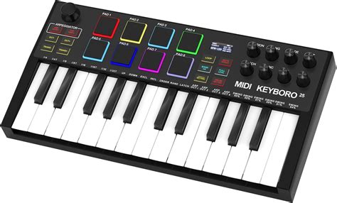 Akai Professional Mpk25 25 Key Usb Midi Keyboard Controller With Mpc Pads Musical