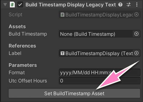 Github Gigacreation Buildtimestampdisplayforunity This Package