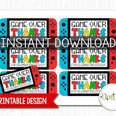 Editable Video Game Chocolate Bar Wrapper Gamer Party Favor Chocolate Wrapper Video Game Candy