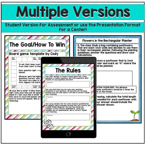 Test Prep 3rd Grade Sbac Performance Task Mega Math Bundle Ela
