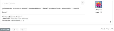 update extensions showcase · issue 2428 · primefaces primefaces · github