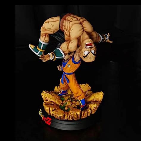 Estátua Goku Vs Nappa Chibi Dragon Ball Z Anime Manga 12cm Toyshow
