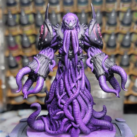 3d Print Of Eldritch Overlord Lovecraftian Entity Brain Master Dream Weaver Mind Ruler