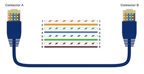 Ethernet Cable Wiring Diagram Electric How