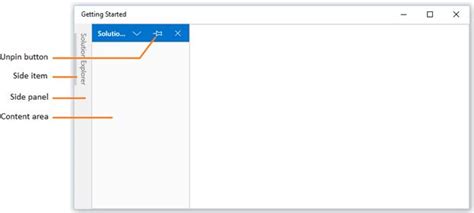 Auto Hide Window In Uwp Docking Control Syncfusion