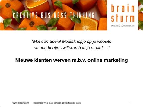 Nieuwe Klanten Werven Met Online Marketing