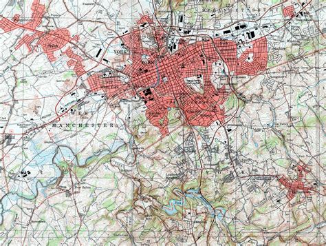 York County Pa Map With Townships At Stella Prell Blog