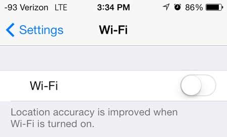 How To Turn Off Wi Fi In IOS Solve Your Tech