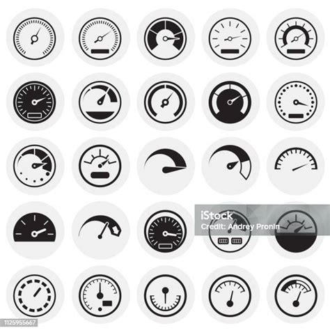 아날로그 미터 원형 흰색 배경 그래픽 및 웹 디자인 현대 간단한 벡터 기호에 대 한 게이지 인터넷 개념입니다 웹사이트 디자인 웹