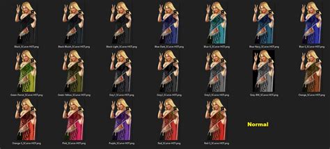 18 Loading Screen Girl Saree In 19 Colors Gta5