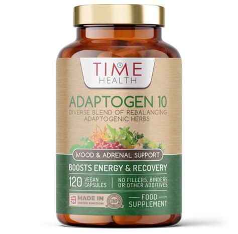 Adaptogen 10 Ashwagandha Bacopa Holy Basil Rhodiola Rosea
