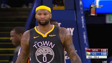 Demarcus Cousins Saves Entire Warriors With Kevin Durant In Crazy