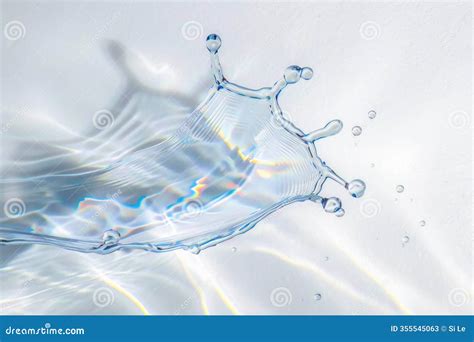 Caustic Effect Light Refraction On Yellow Wall Overlay Photo Mockup Blurred Sun Rays Refracting