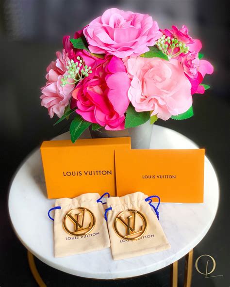 Louis Vuitton Louise Hoop Earrings Review Semashow