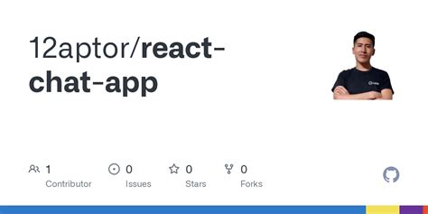 GitHub 12aptor React Chat App