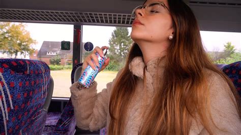 Asmr In Real Bus Pt 2 🚌 Popular Mean Girl Does Your Makeup Roleplay Youtube