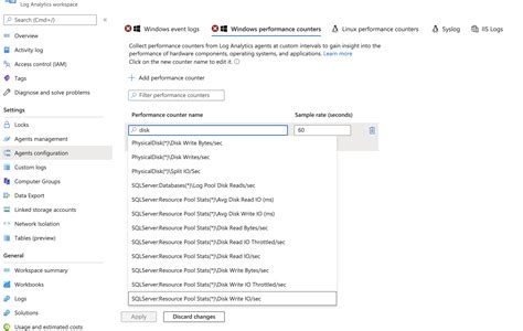 Azure Log Analytics Setting Up Basic Logging Stack Overflow