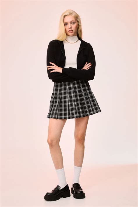 H M Pleated Skirt