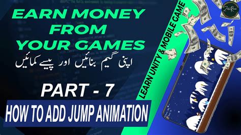 How To Add Jump Animation In Unity Create Game And Earn Money Part