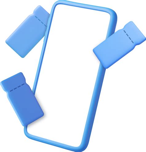 3d Render Smartphone Mockup 38965026 Png