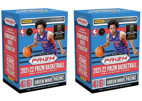 2021 22 Panini Prizm Basketball Fanatics Exclusive Blaster Box Green