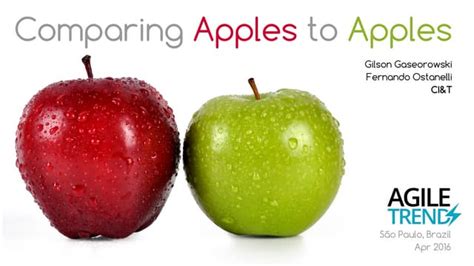 Comparing Apples To Apples A Technique To Normalize Software