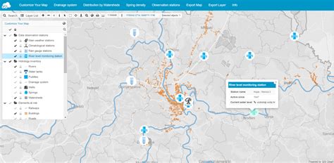 How To Create A Hydrological Map Portal Gis Cloud