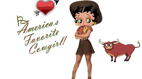 Tapety Ilustrace Kreslená Pohádka Kovbojka Betty Boop 1920x1080