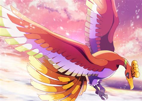 Kechon San Ho Oh Nintendo Pokemon Commentary Request Highres